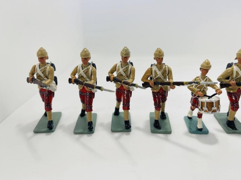 HM of Great Britain 72nd Highlanders Set w/ Drummer & Sergeant (10 ...