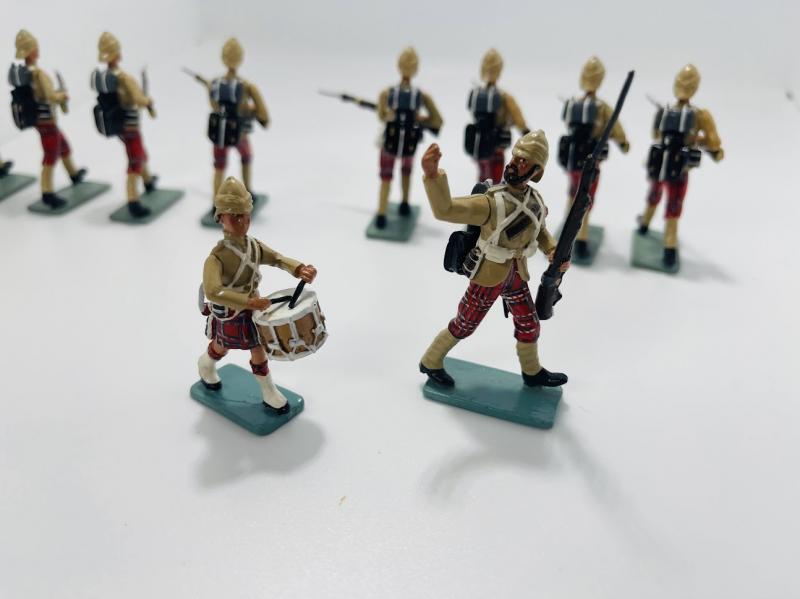 HM of Great Britain 72nd Highlanders Set w/ Drummer & Sergeant (10 ...