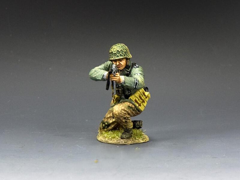 HJSS Kneeling firing MP40--single 12th SS Hitlerjugend figure--RETIRED ...